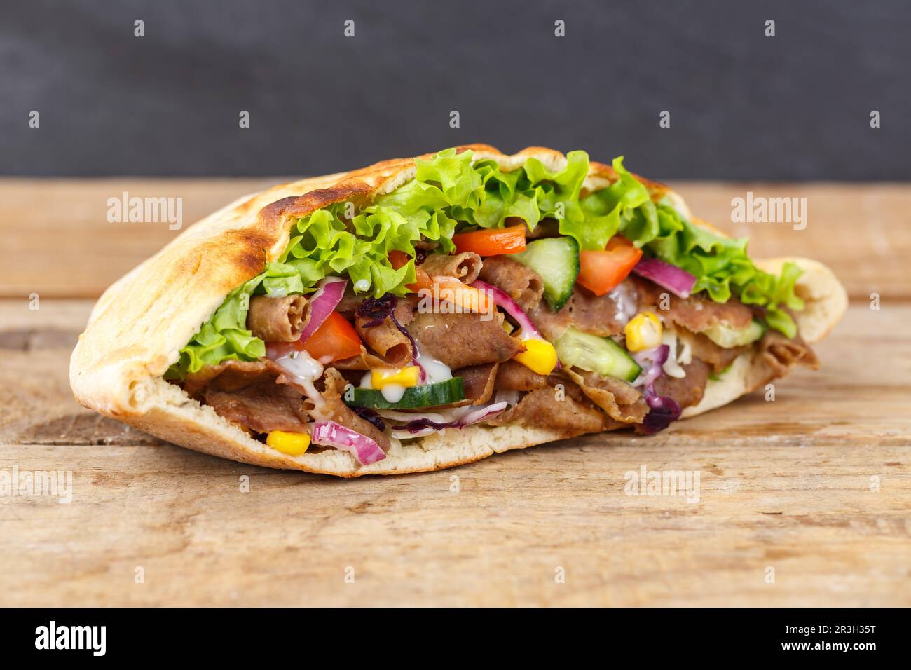 Doner kebab bread hi-res stock photography and images - Alamy