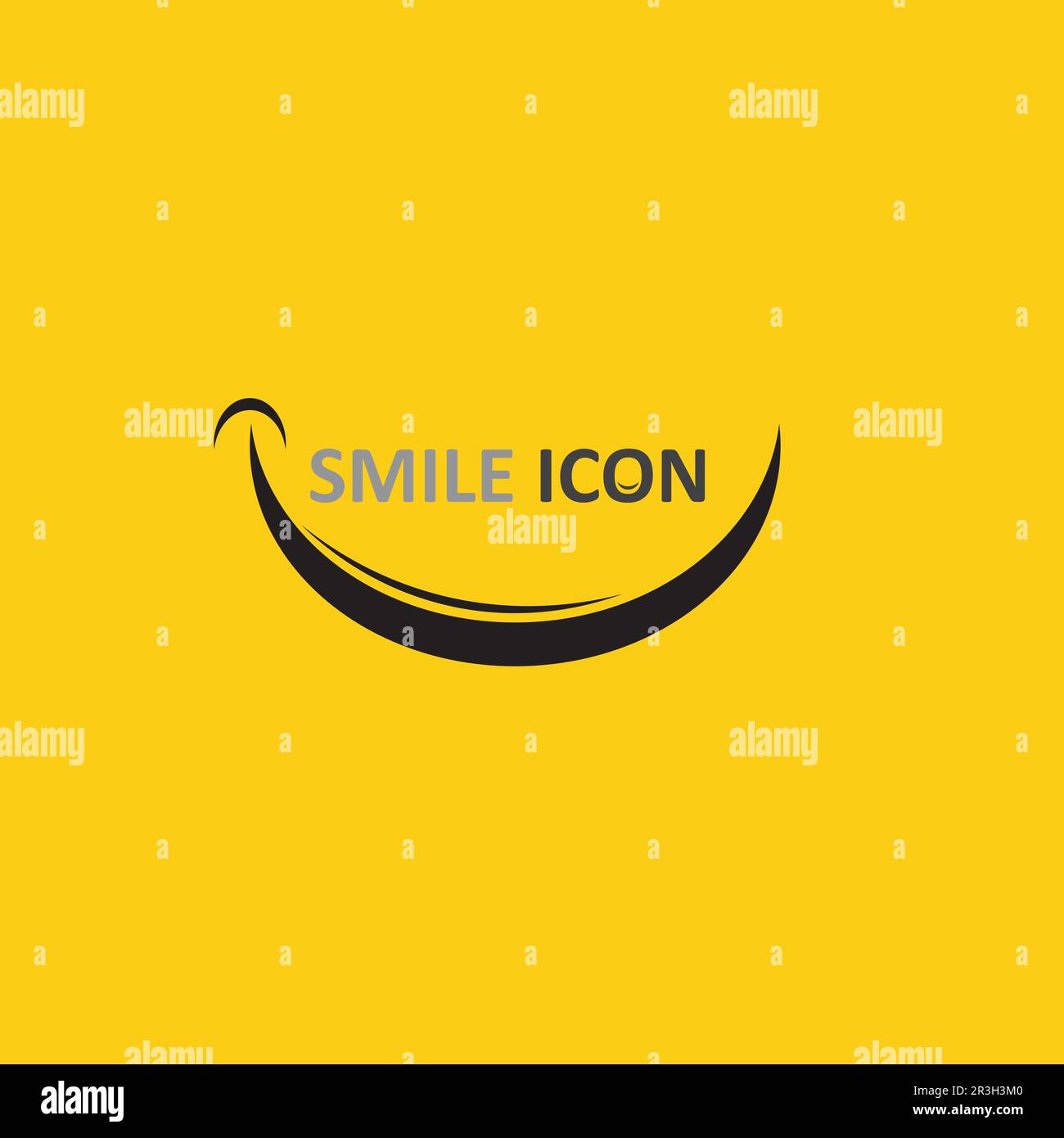 smile icon, smile, logo vector design happy emoticon Business, funny ...