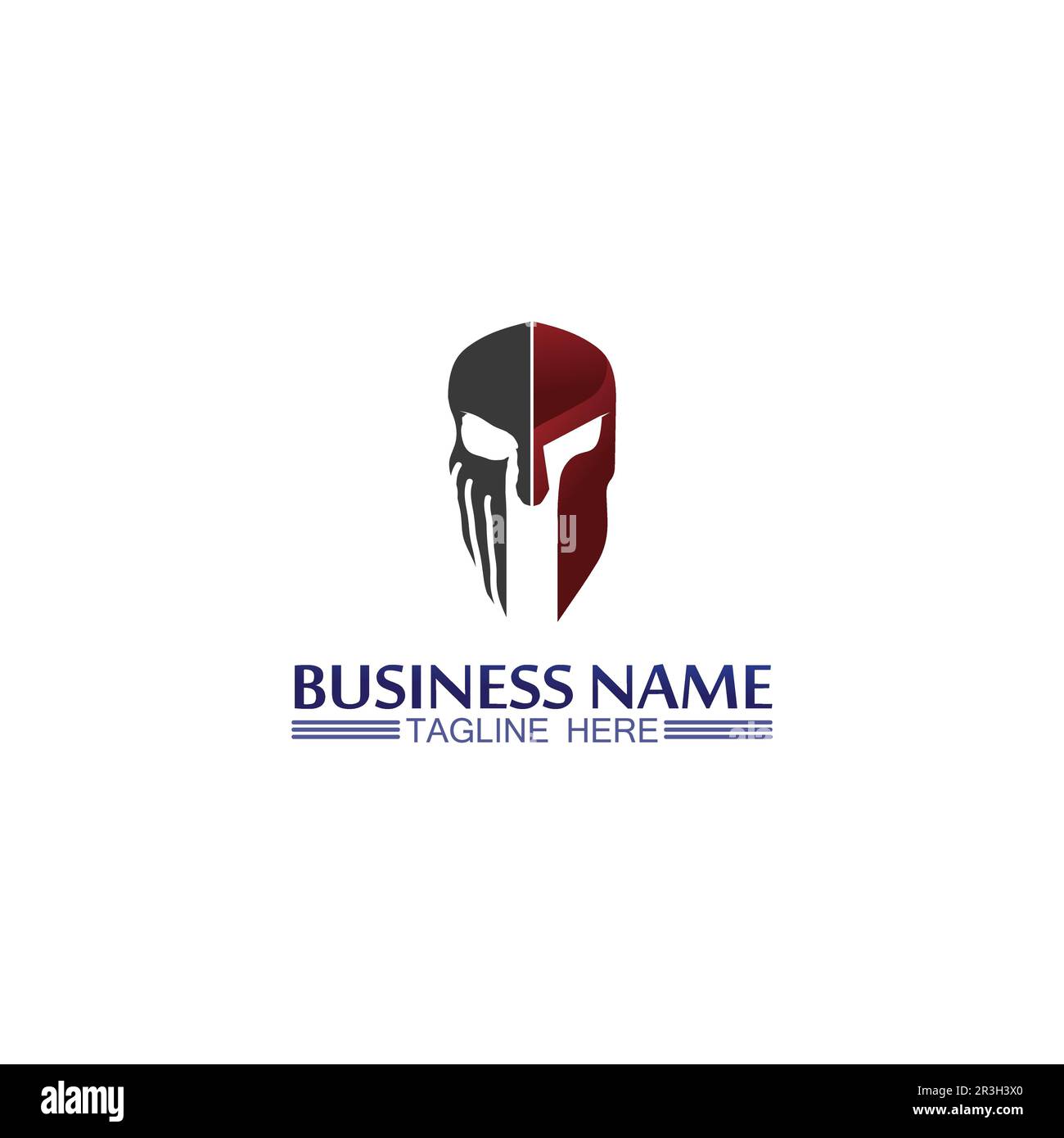 Spartan Helmet logo and gladiator, power, vintage, sword, safety ...