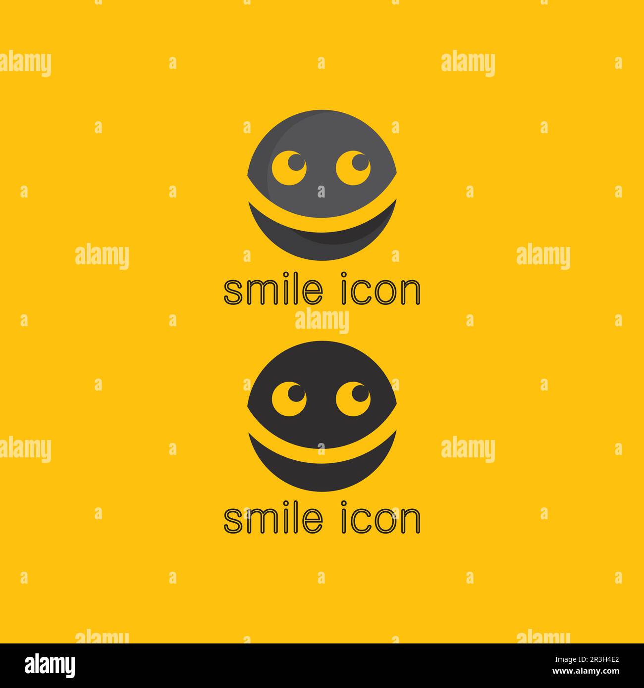 smile icon, smile, logo vector design happy emoticon Business, funny ...