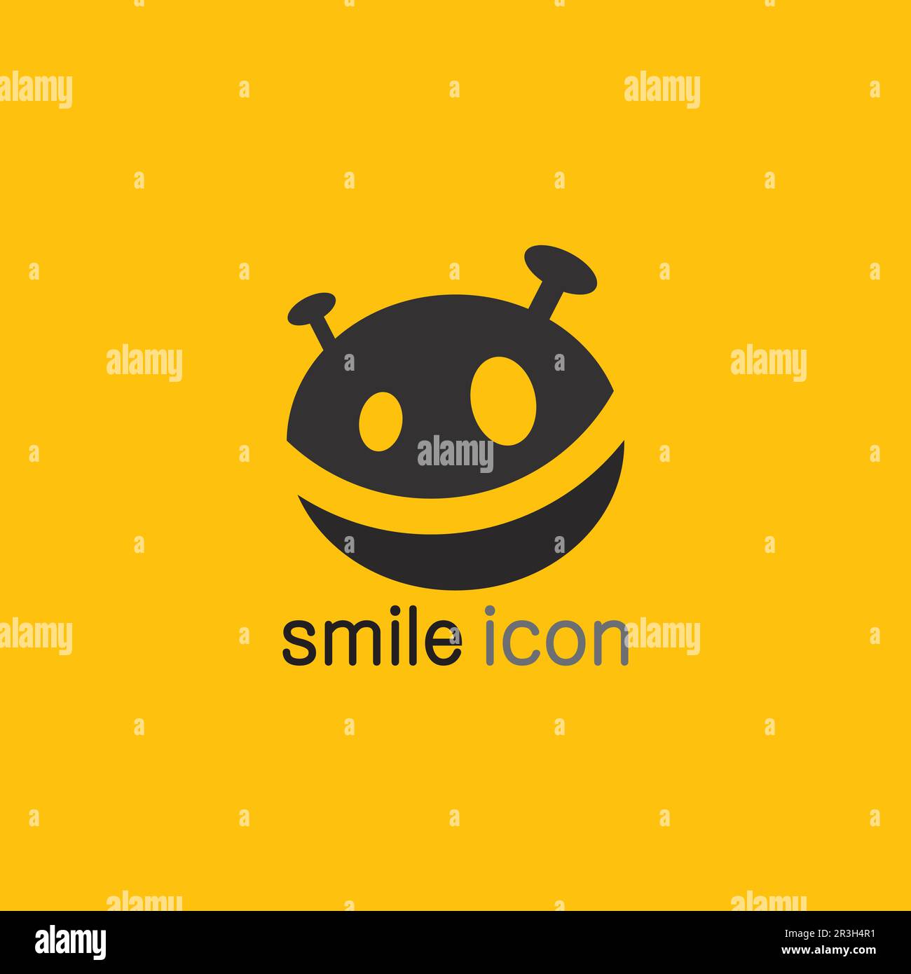 smile icon, smile, logo vector design happy emoticon Business, funny ...