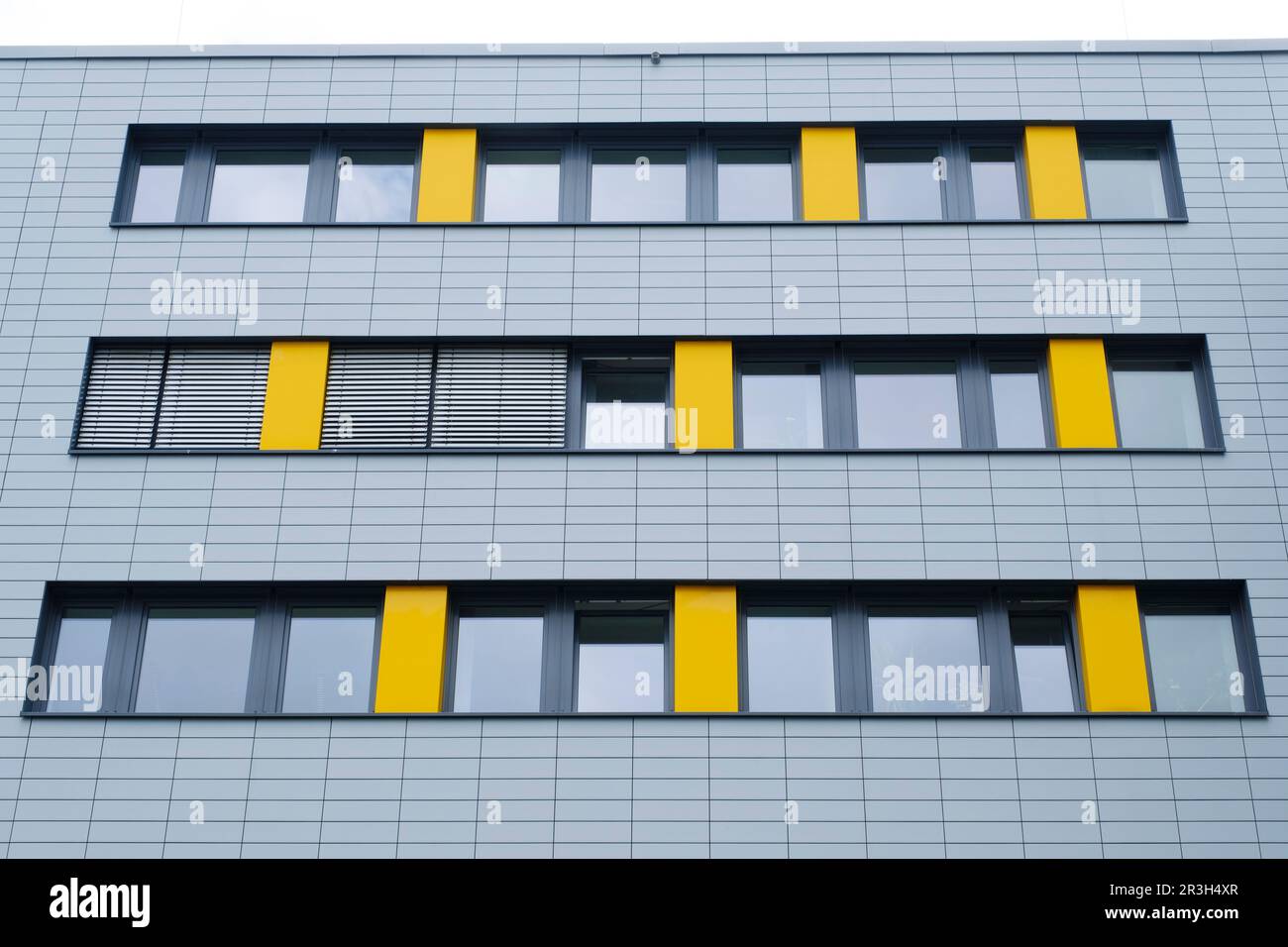 Modern facade with windows Stock Photo - Alamy