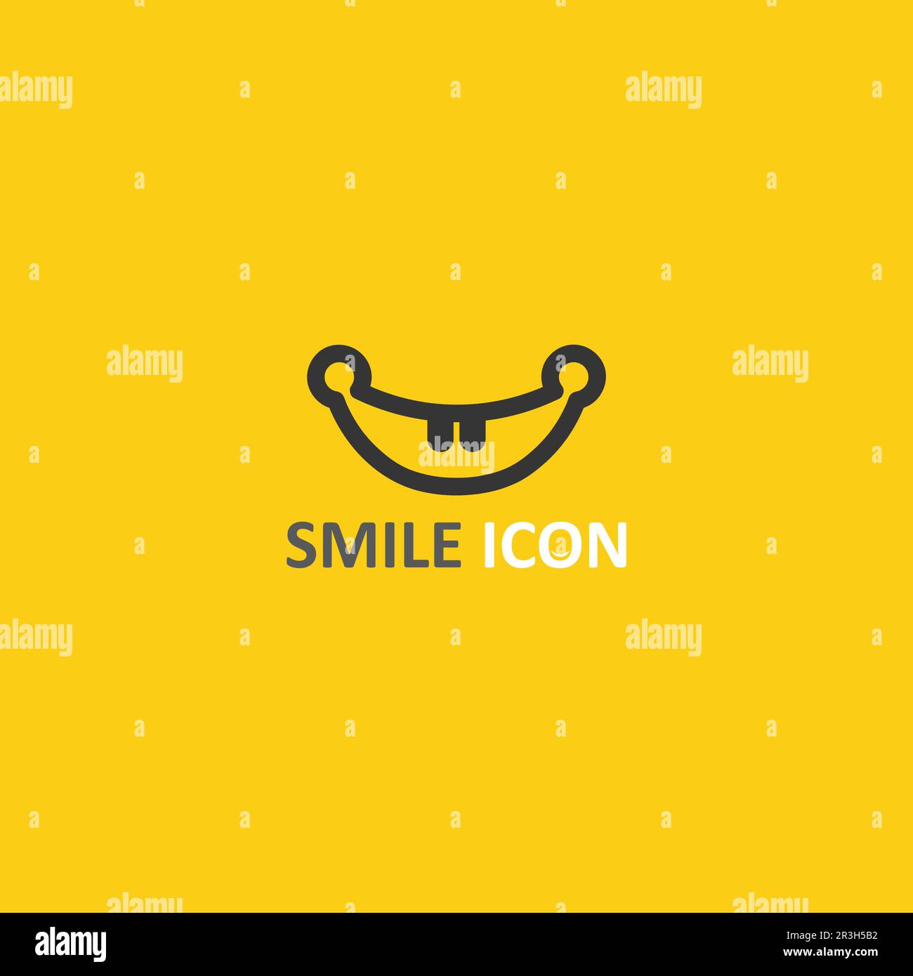 smile icon, smile, logo vector design happy emoticon Business, funny ...