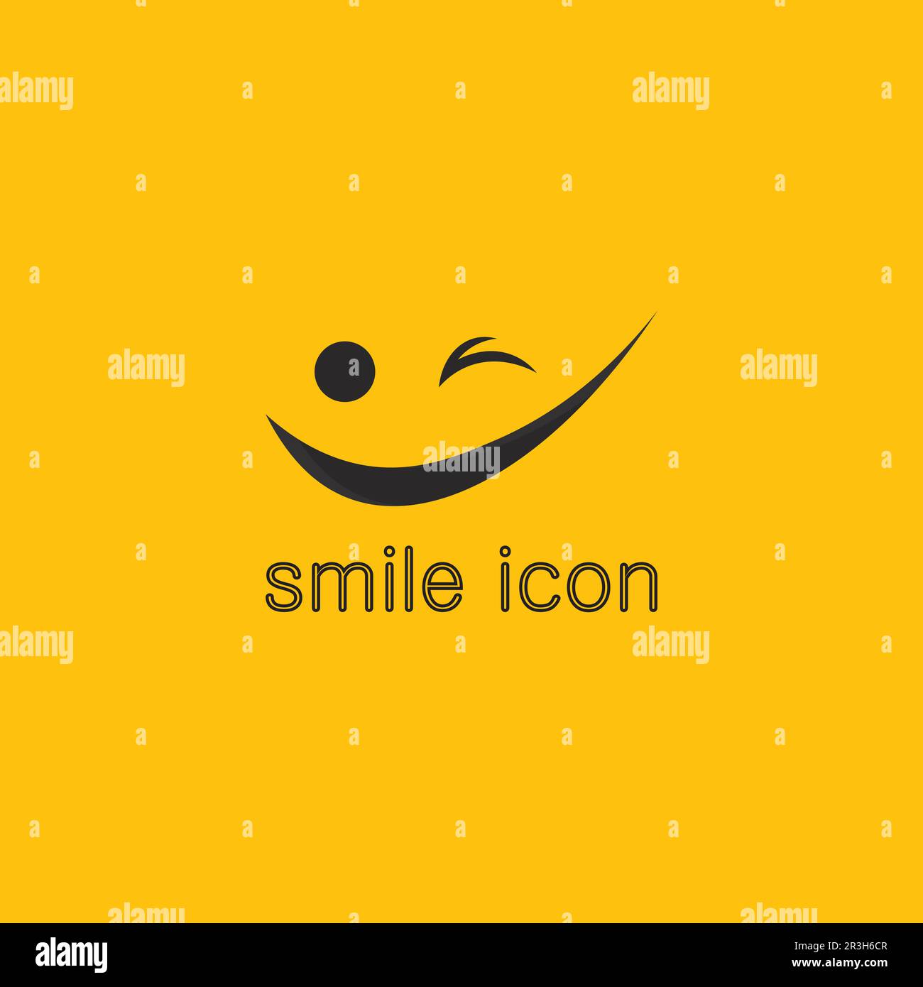 smile icon, smile, logo vector design happy emoticon Business, funny ...