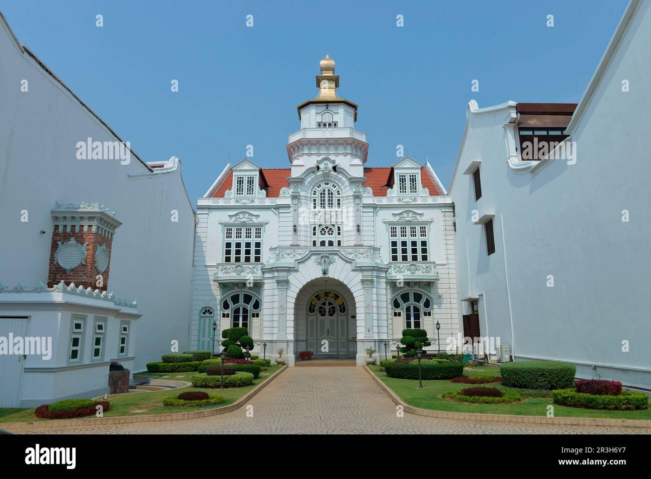 Chee Mansion, Schleuse Jalan Tun Tan Cheng, Melaka, Malaysia Stock ...