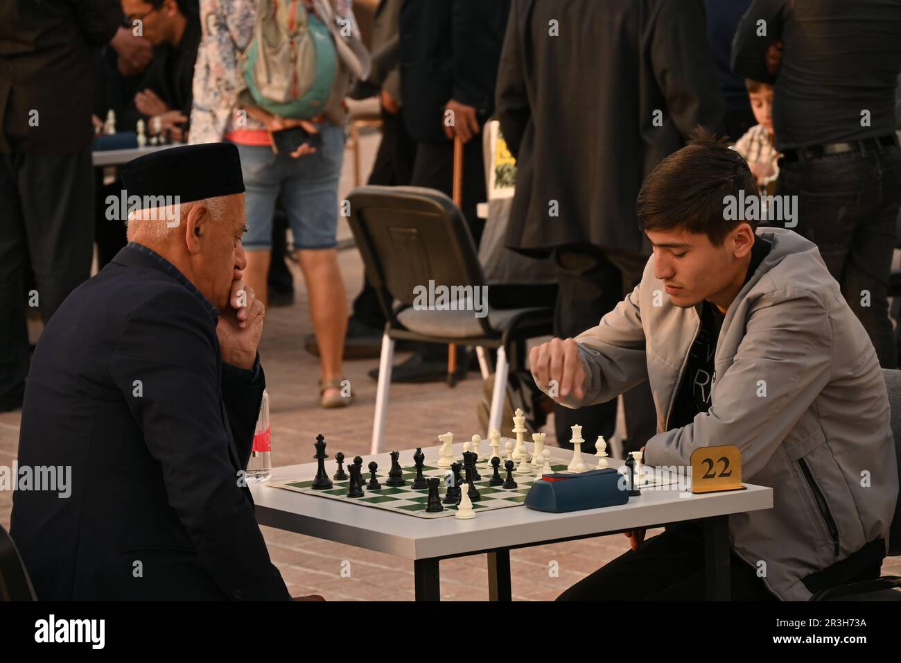 Historical chess tournament hi-res stock photography and images - Alamy