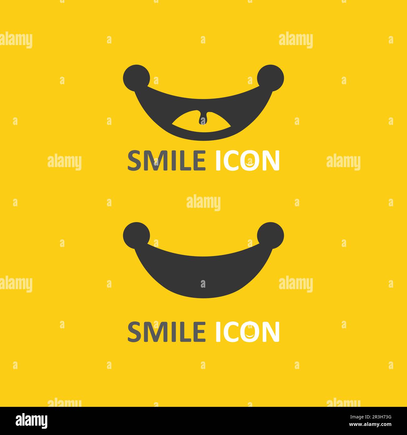 smile icon, smile, logo vector design happy emoticon Business, funny ...