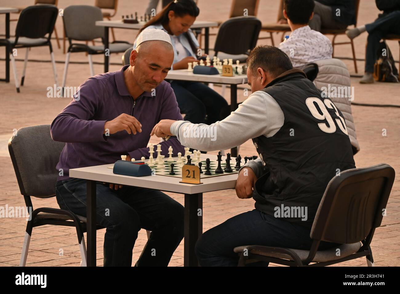 Historical chess tournament hi-res stock photography and images - Alamy