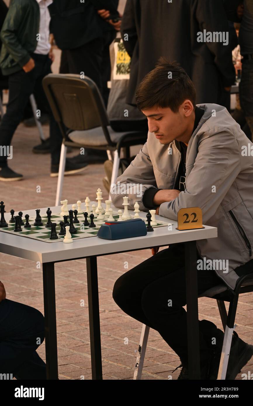 Historical chess tournament hi-res stock photography and images - Alamy