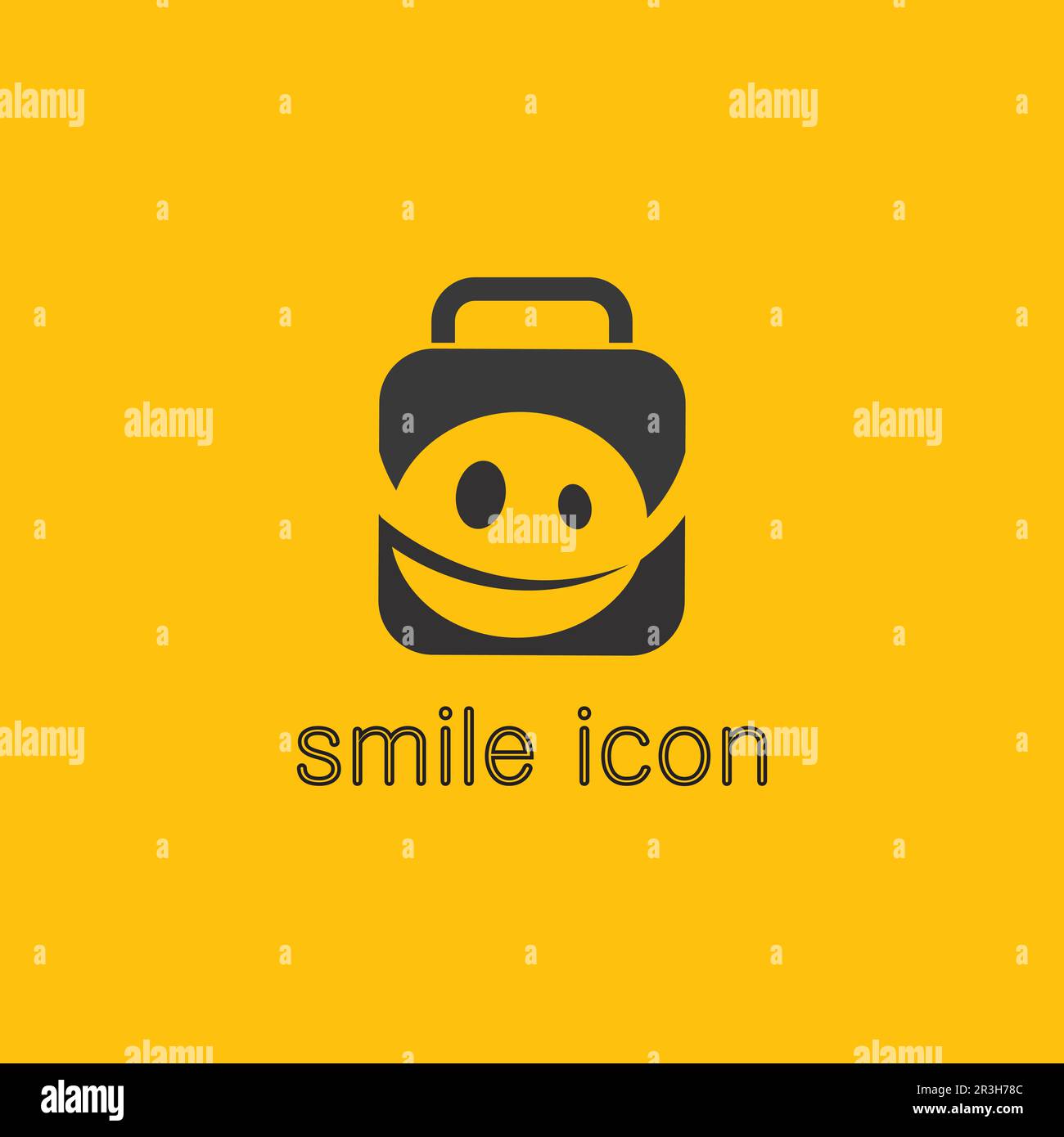 smile icon, smile, logo vector design happy emoticon Business, funny ...
