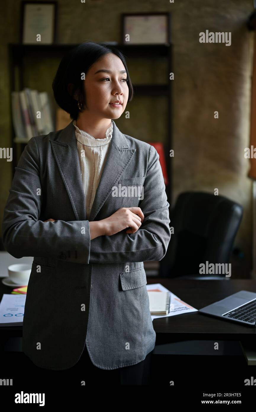 Successful Asian Business Woman