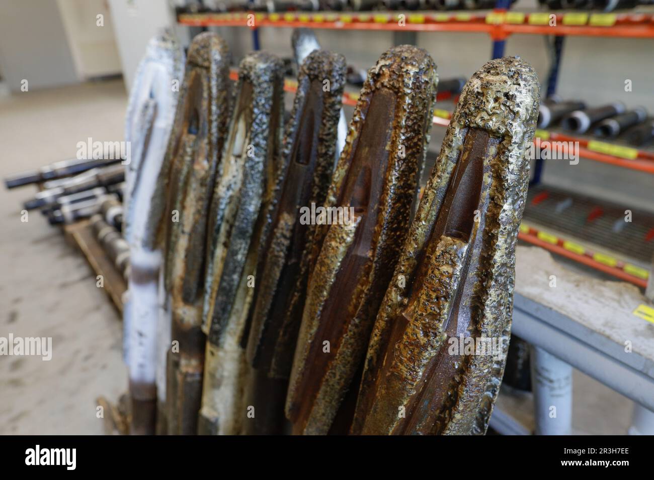 Oil drill head hi-res stock photography and images - Alamy