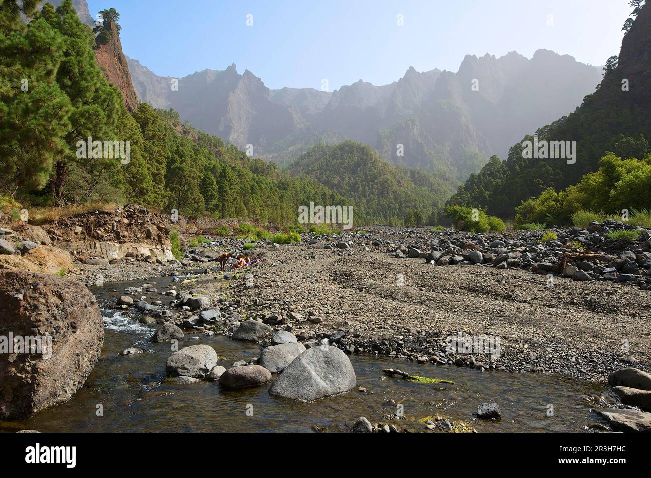 Parque Nacional de la Caldera de Taburiente, La Palma, Canary Islands ...