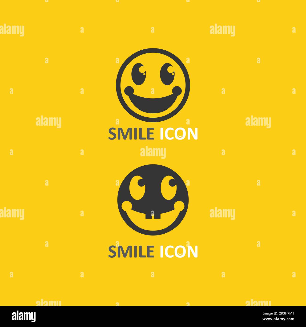 smile icon, smile, logo vector design happy emoticon Business, funny ...