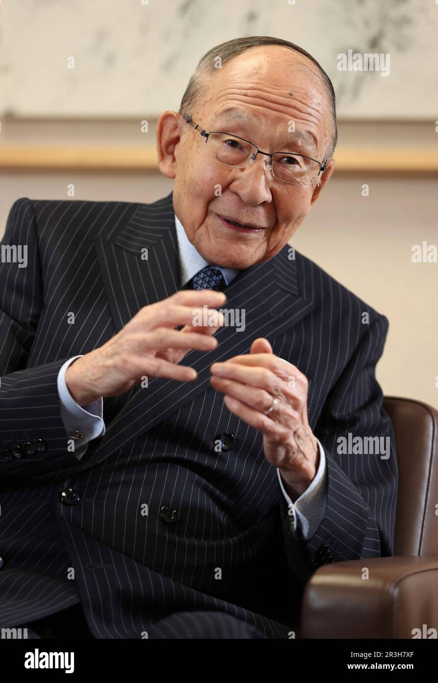 Yuzaburo Mogi, Honorary CEO and Chairman of the Board of Directors of ...