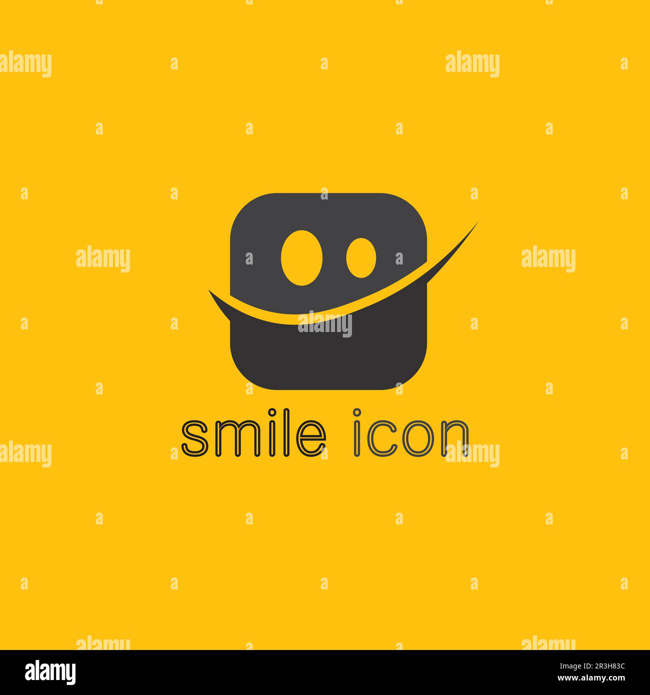 smile icon, smile, logo vector design happy emoticon Business, funny ...