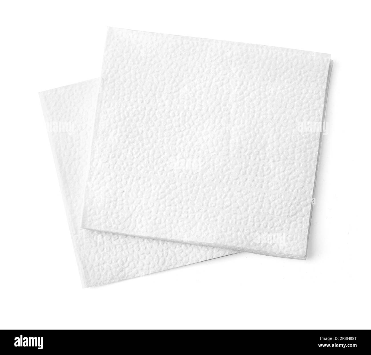 Napkins on grey background Black and White Stock Photos & Images - Alamy