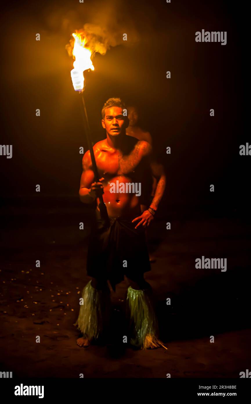 Fire dance viti levu fiji hi-res stock photography and images - Alamy