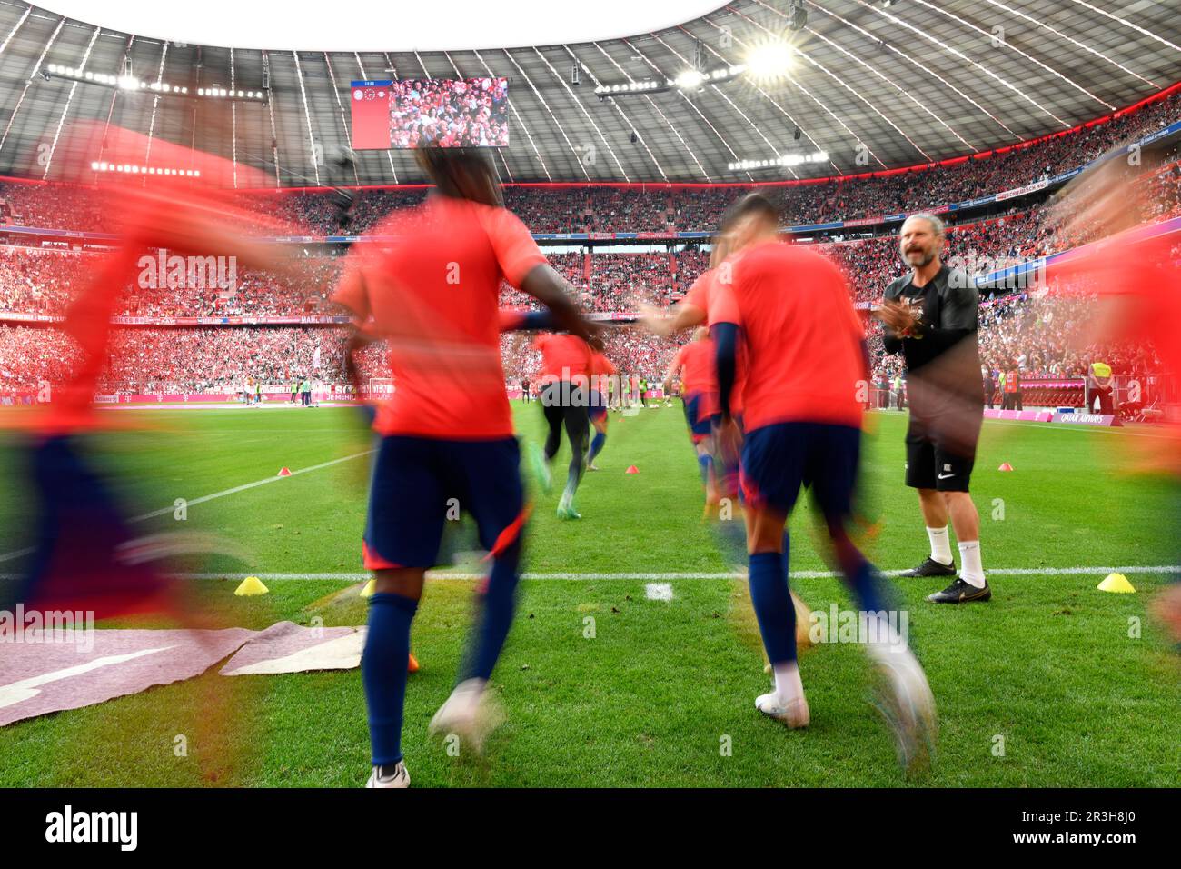 Warm-up, training, condition trainer, wipe effect, movement effect ...