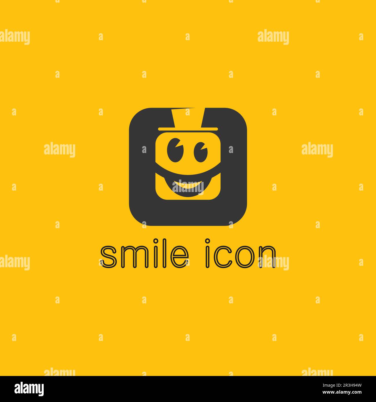 smile icon, smile, logo vector design happy emoticon Business, funny ...