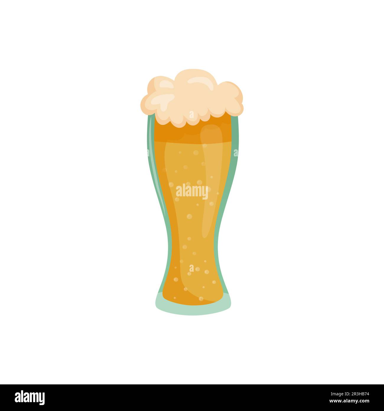 Beer Pint Glass Vector
