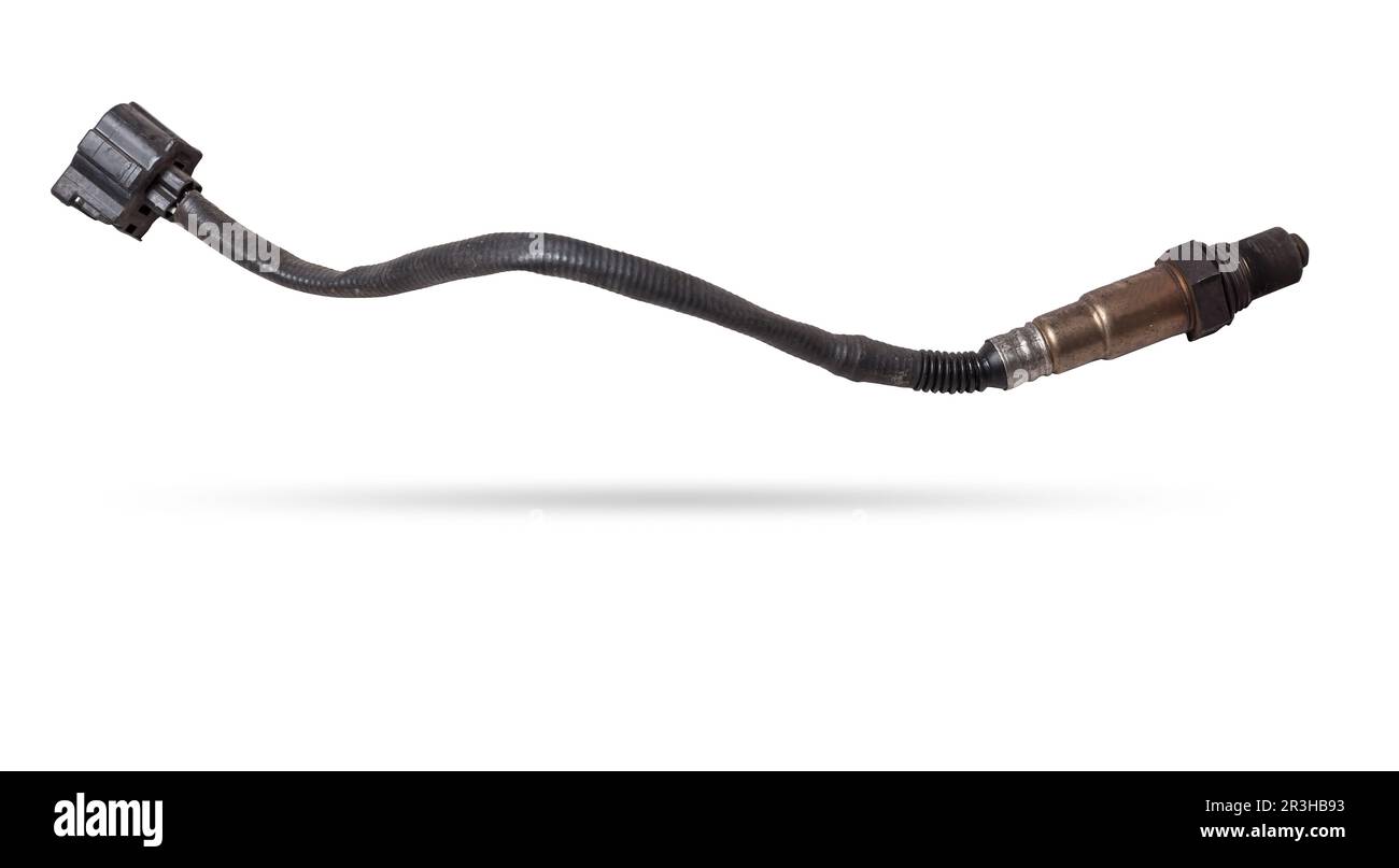 Lambda probe - oxygen sensor device designed to record tamount of ...