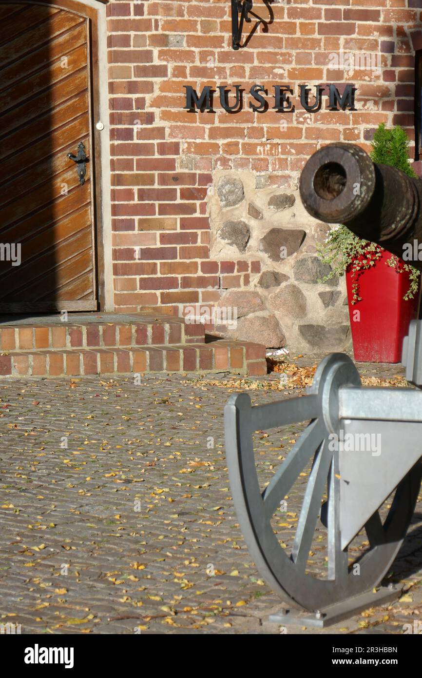 Stone gate museum in Anklam Germany Stock Photo - Alamy