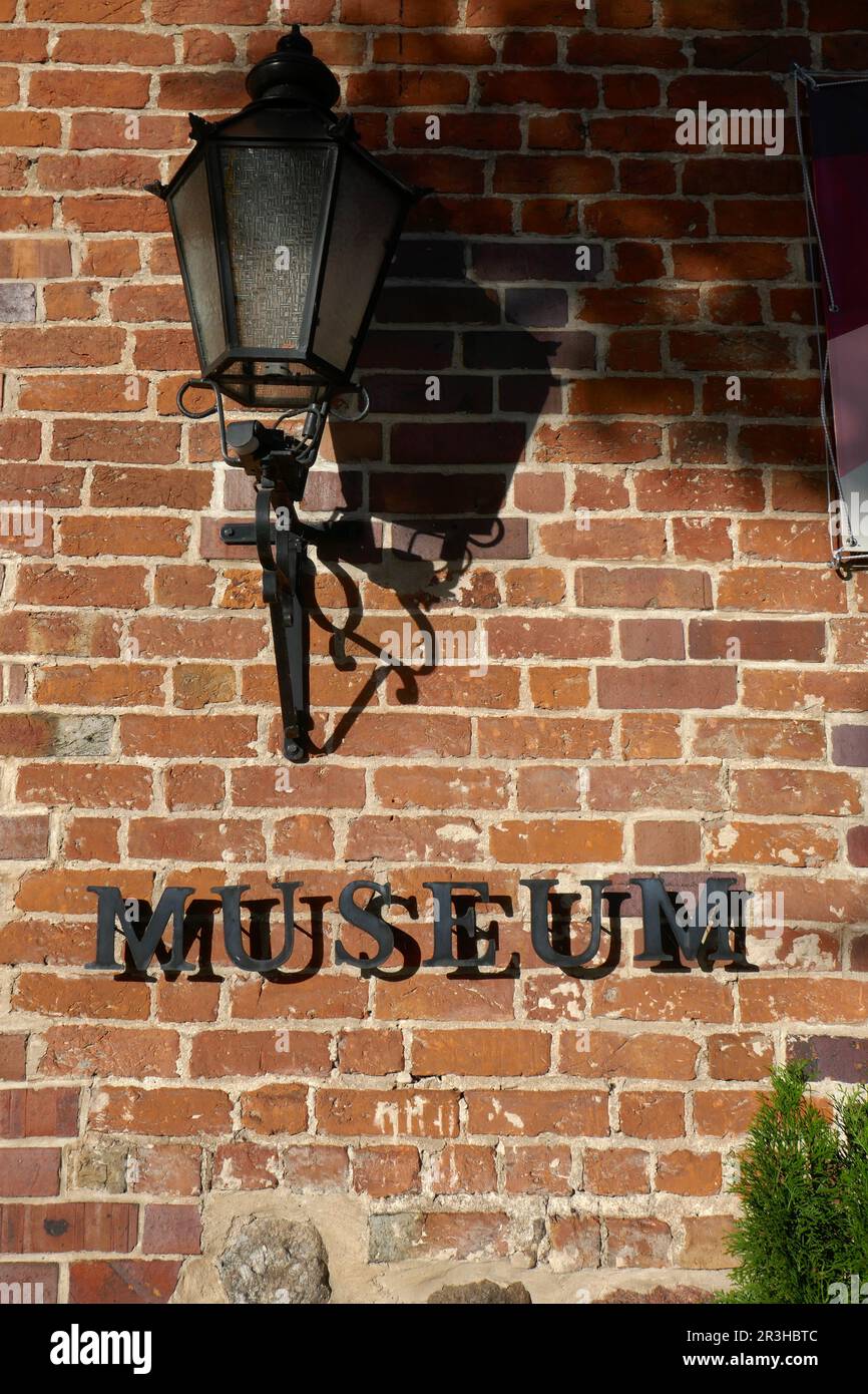 Stone gate museum in Anklam Germany Stock Photo - Alamy