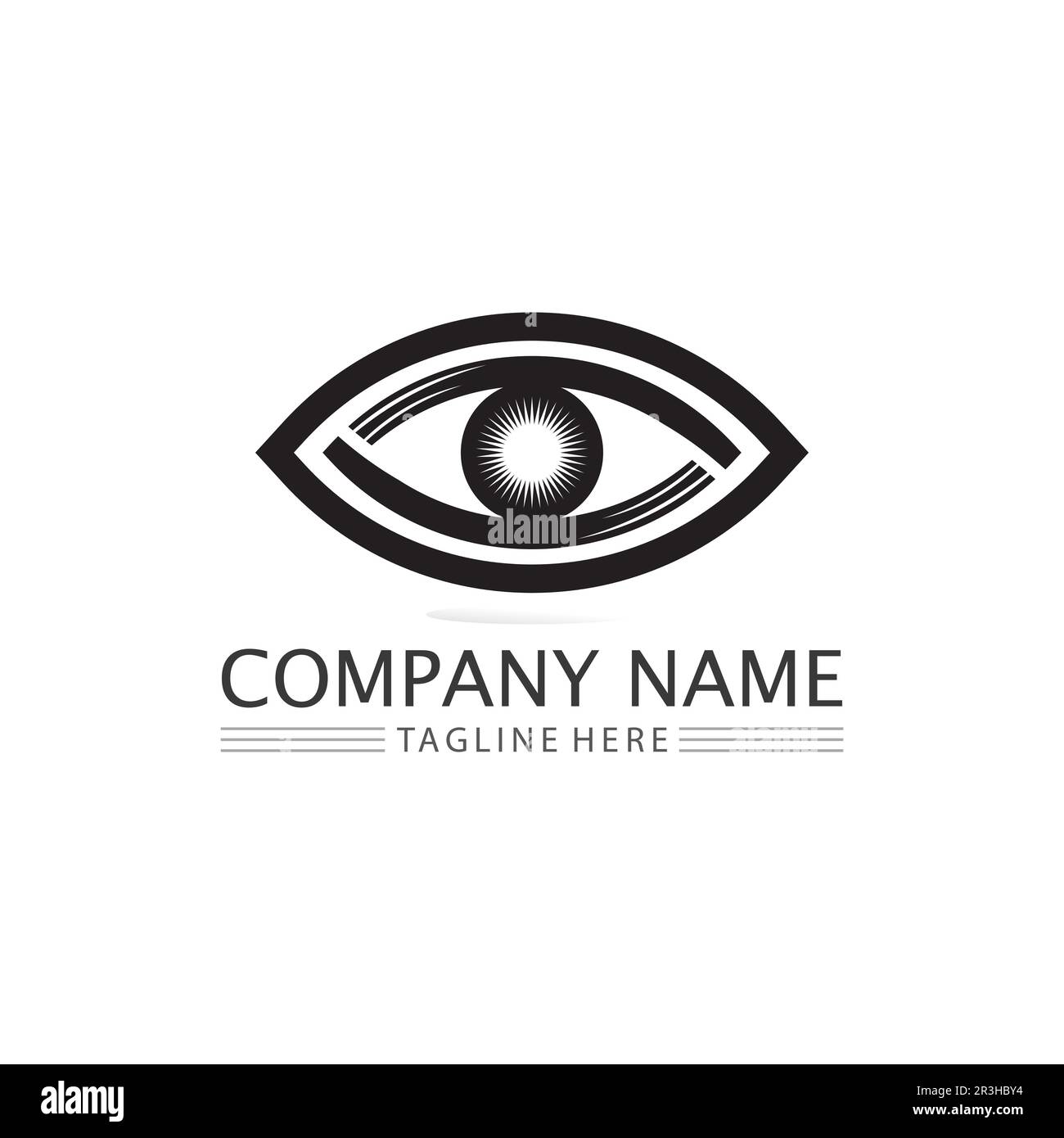 eye icon and vision design logo isolated sign symbol vector Intuition ...