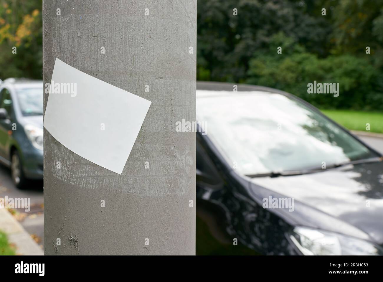 Poster pillar hi-res stock photography and images - Alamy