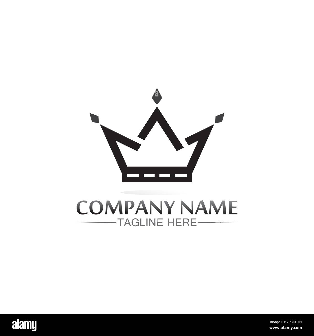 Crown king queen Stock Vector Images - Alamy