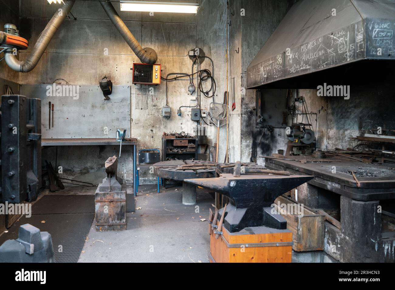 Industrial forge at Tyssedal hydropower station, Norway Stock Photo - Alamy
