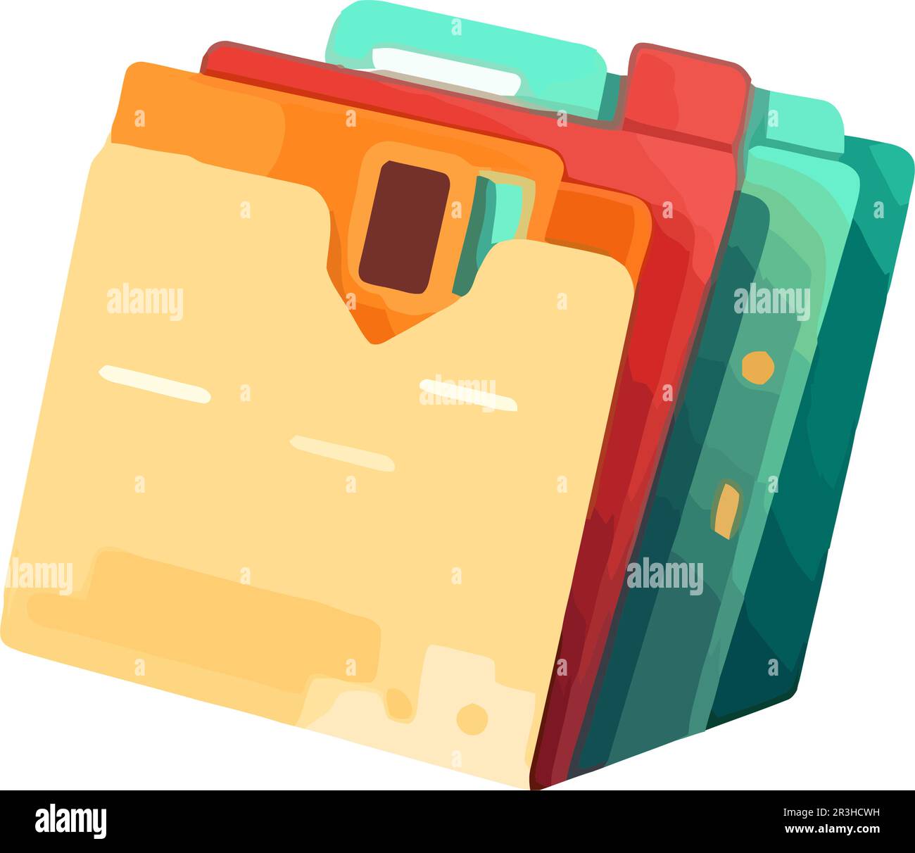 office folder file archive Stock Vector Image & Art - Alamy