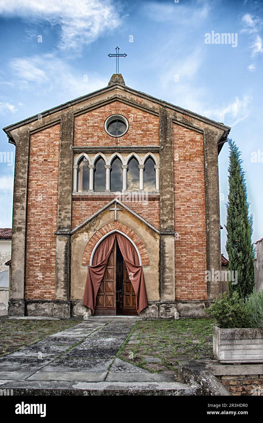 Italian Country Church Stock Photo - Alamy
