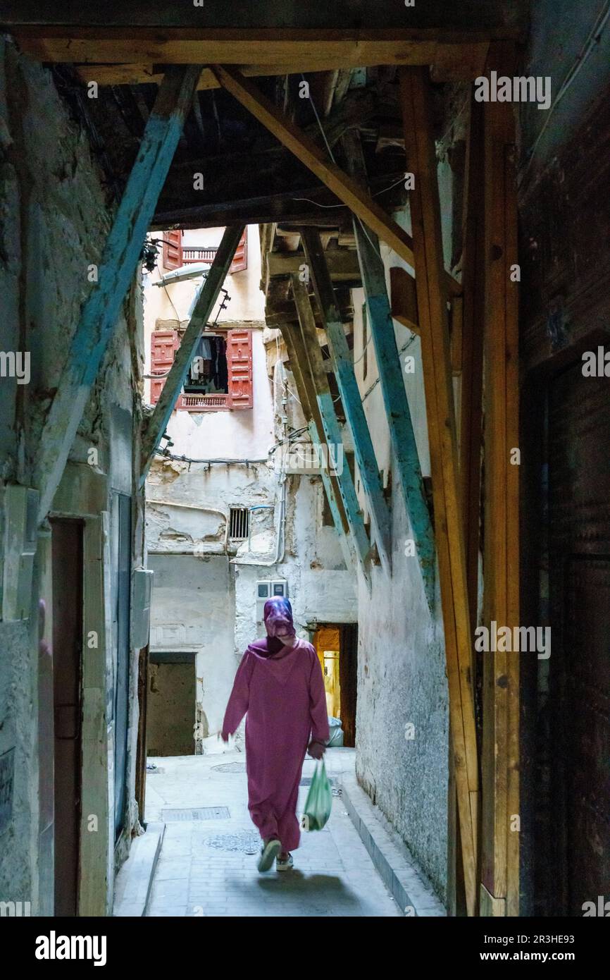 Mellah, Jewish quarter, Fes el-Jdid, Fez, morocco, africa Stock Photo ...