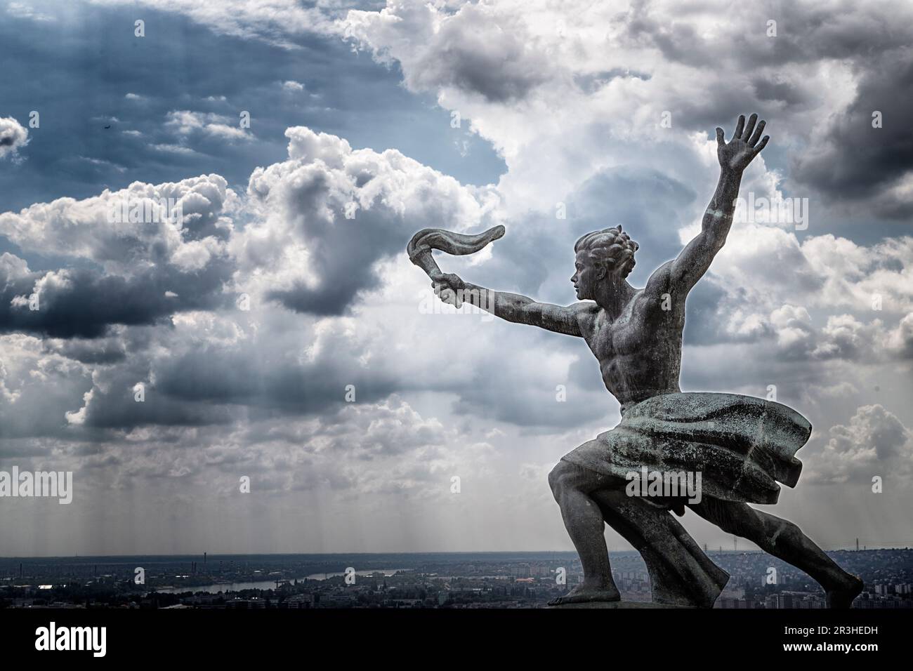 Danube statue hi-res stock photography and images - Alamy
