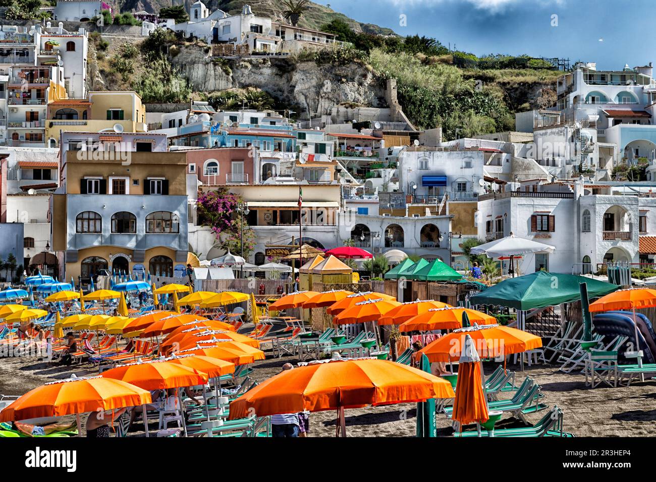 View of SantAngelo in Ischia Island Stock Photo - Alamy