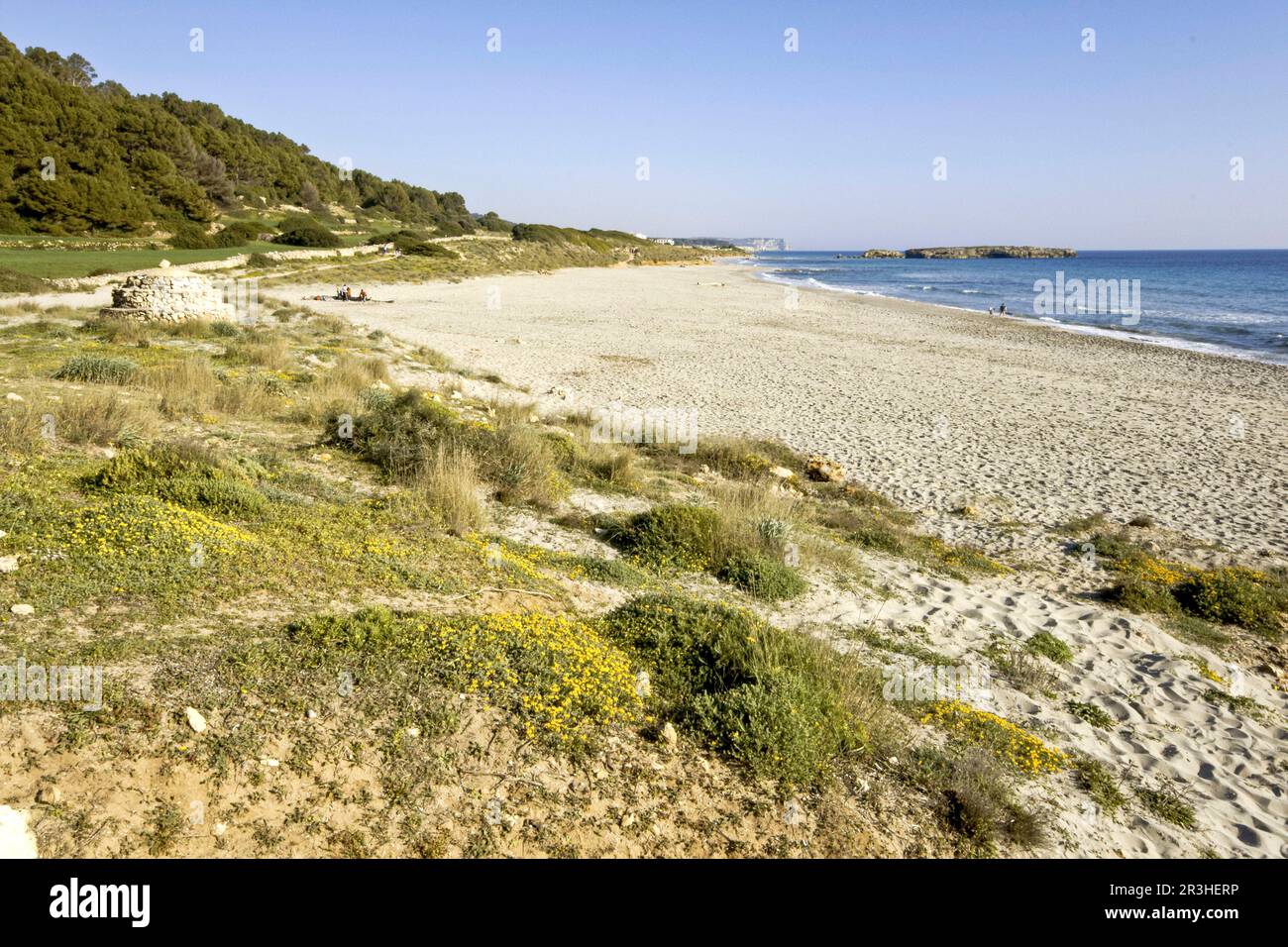 Playa de Binigaus.Es Migjorn Gran (san Cristobal). Menorca. Baleares ...