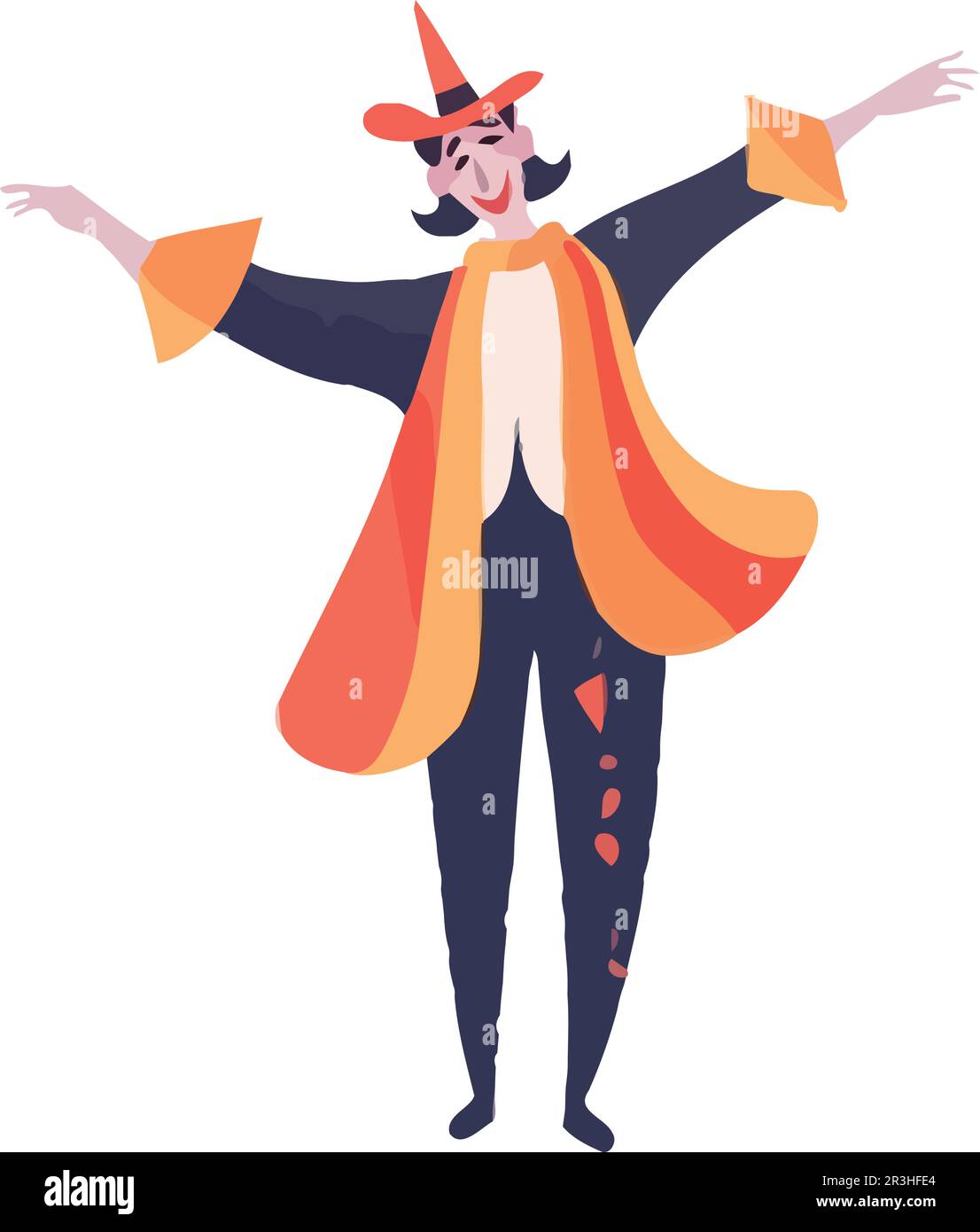 Characters in costumes halloween Cut Out Stock Images & Pictures - Alamy