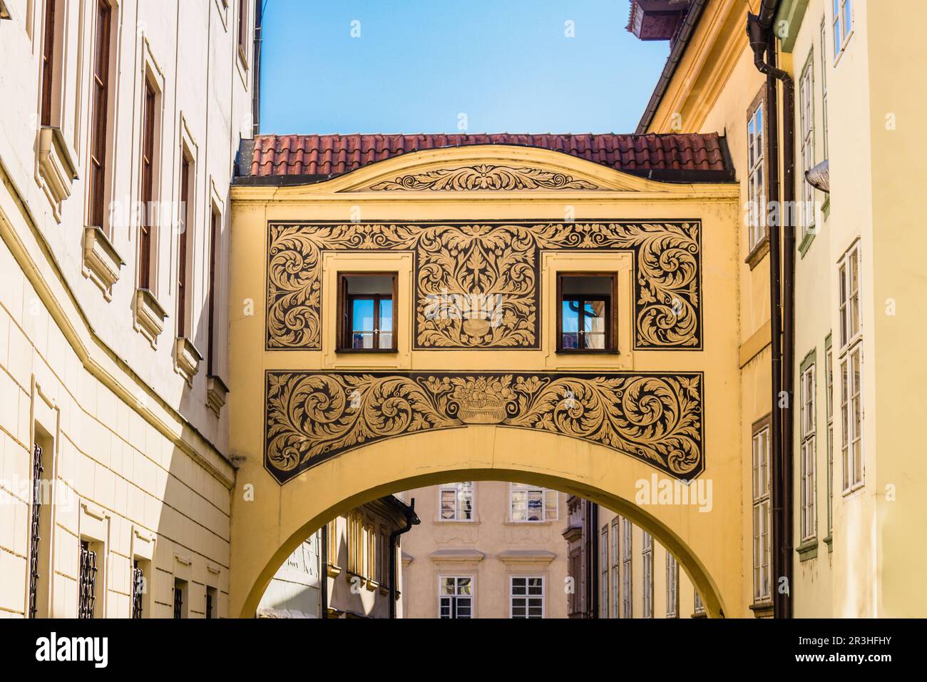 Houses prague roofs house hi-res stock photography and images - Alamy