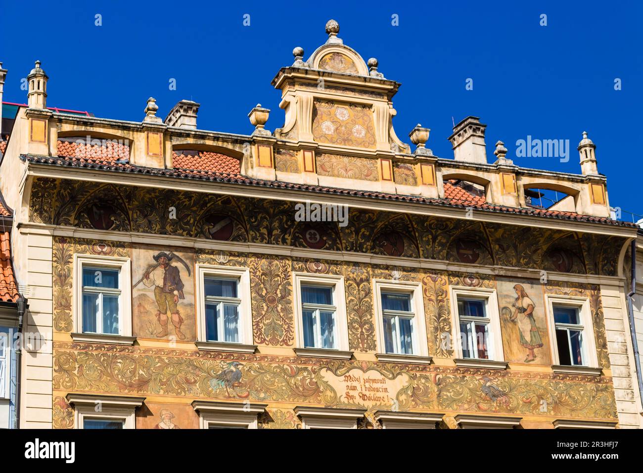 Architecture of Prague Stock Photo - Alamy