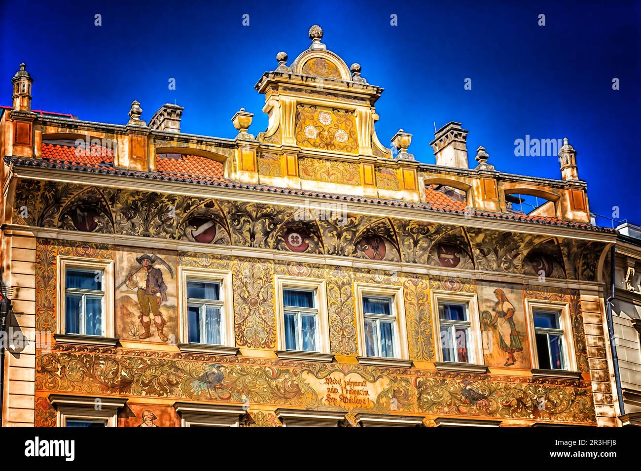 Architecture of Prague Stock Photo - Alamy