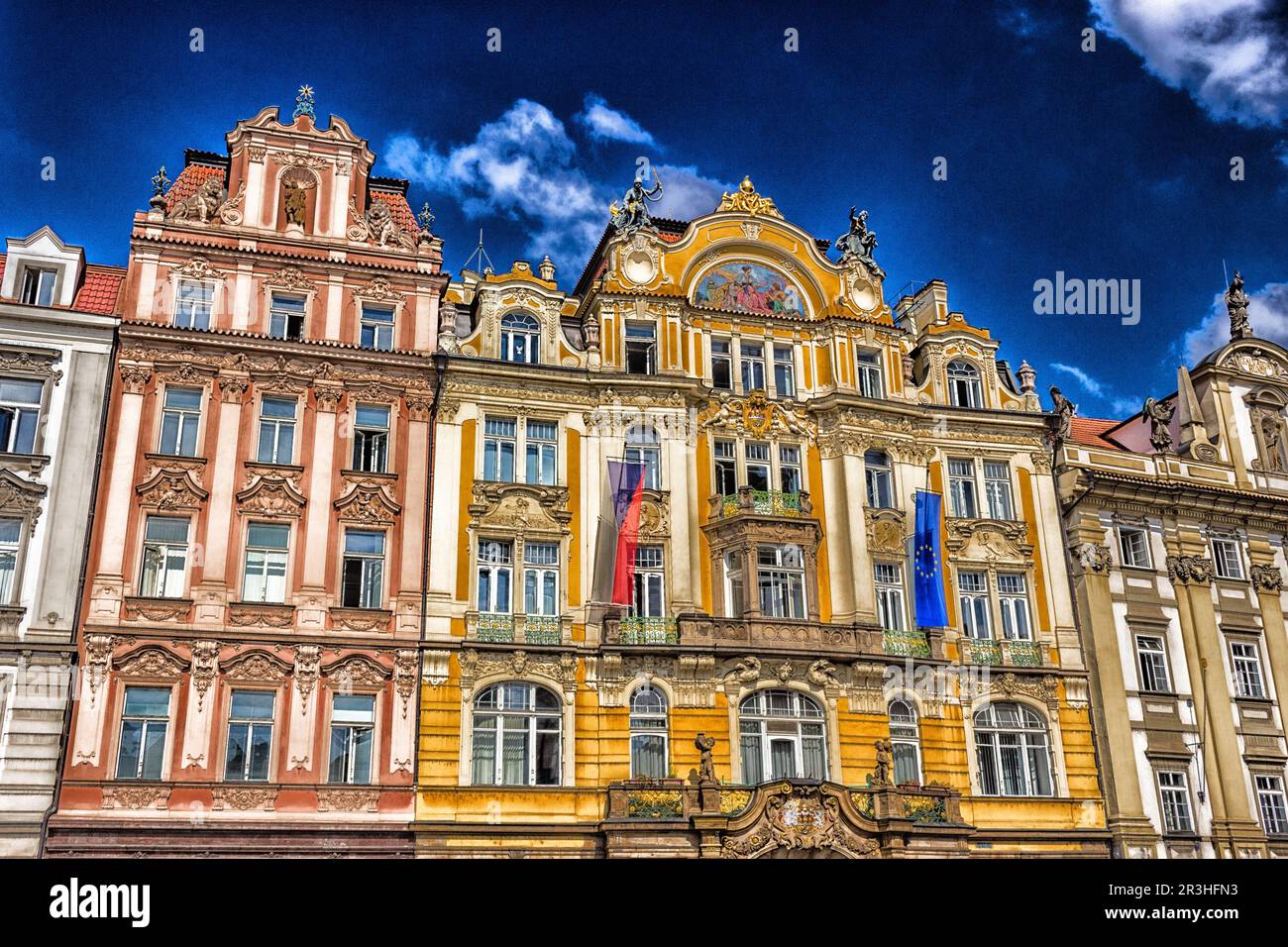 Architecture of Prague Stock Photo - Alamy