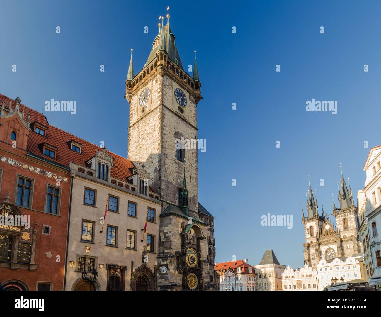 Astronomical clock in Prague Stock Photo - Alamy