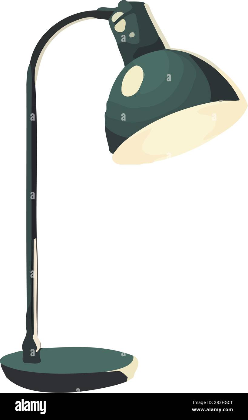 Antique electric lamp design Stock Vector Image & Art - Alamy