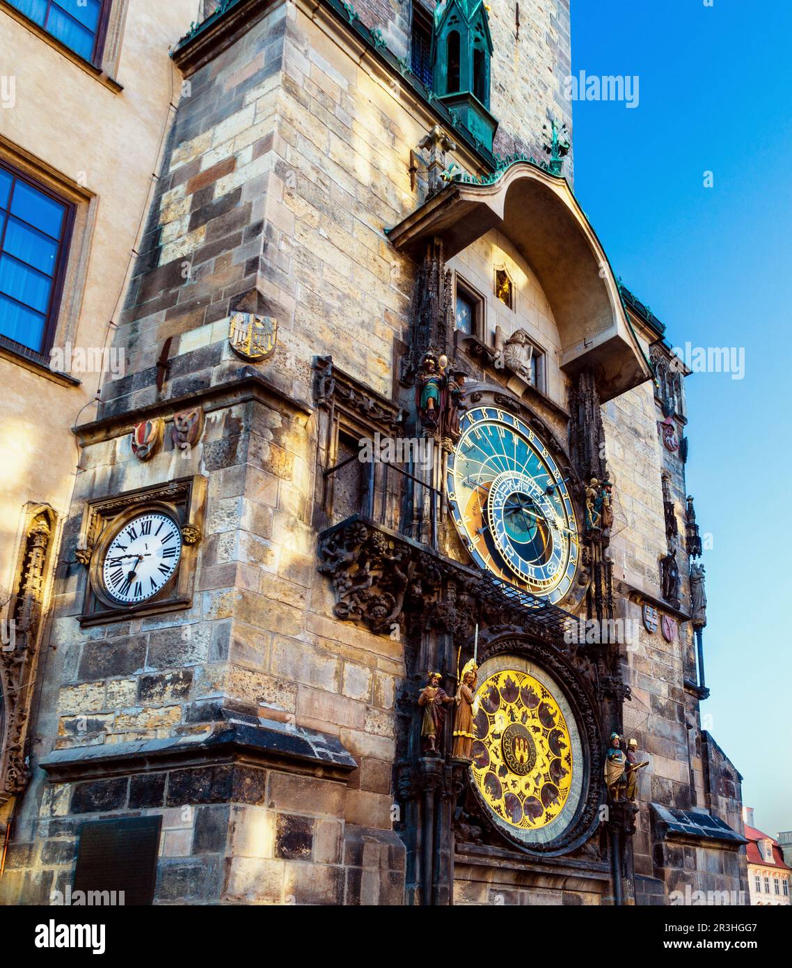Astronomical clock in Prague Stock Photo - Alamy