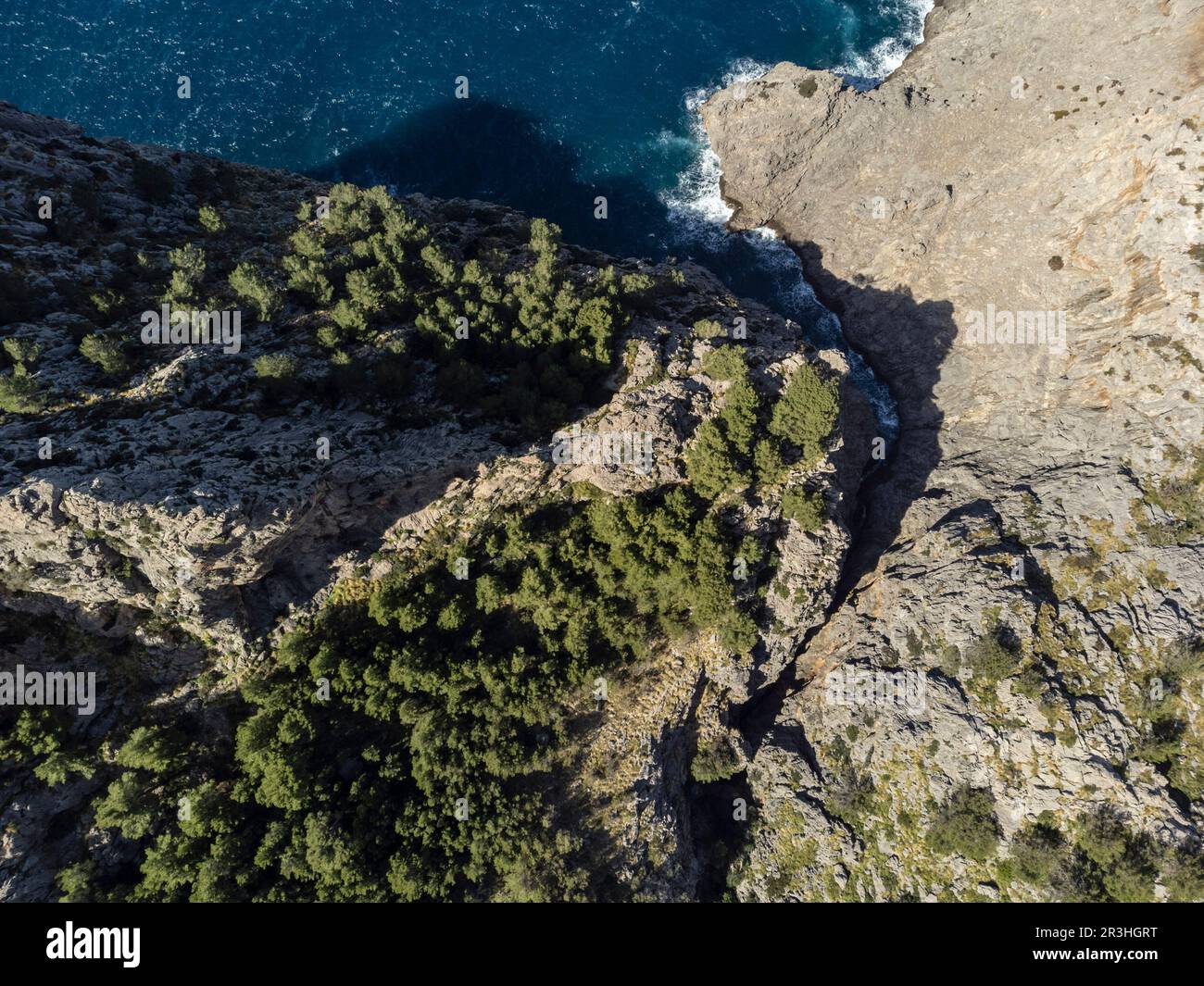 Fornalutx port, Na Mora torrent, Majorca, Balearic Islands, Spain Stock ...