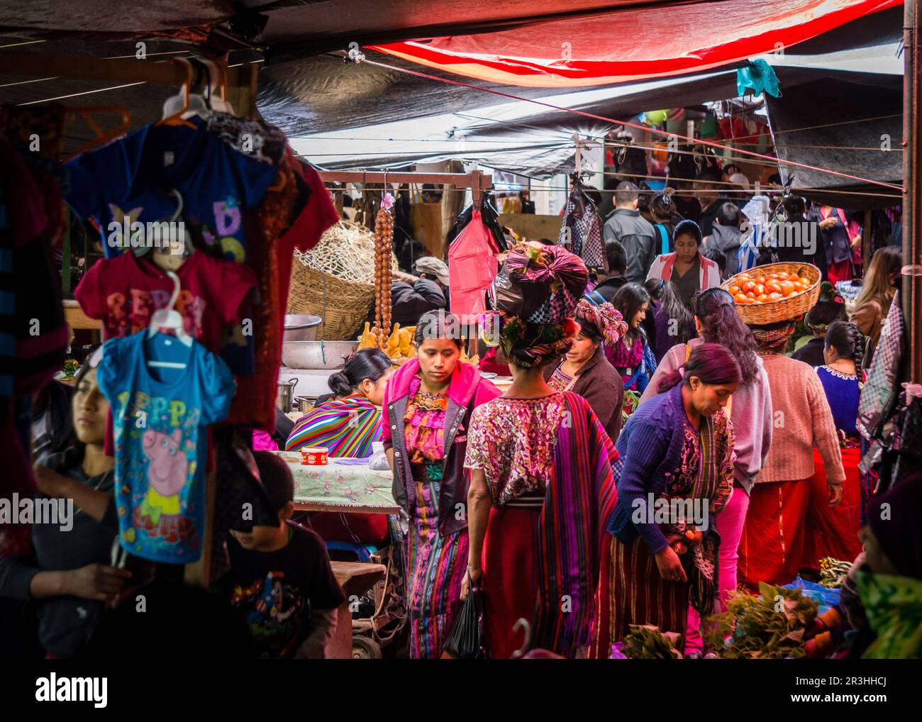 Mercado municipal, Santa María Nebaj, departamento de El Quiché ...