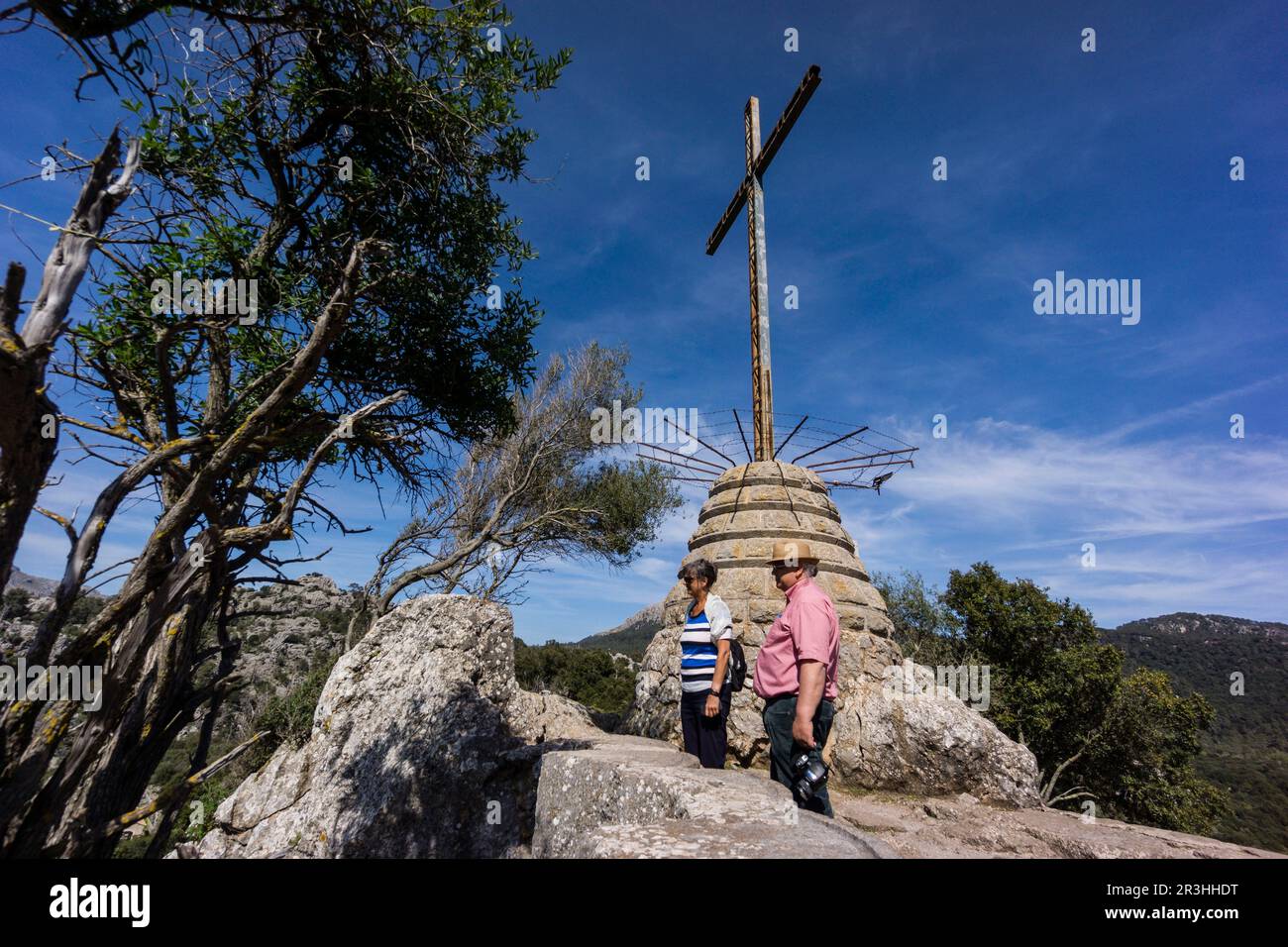 Santuario de LLuc, siglo XVII, monte de los misterios, Escorca, Sierra ...