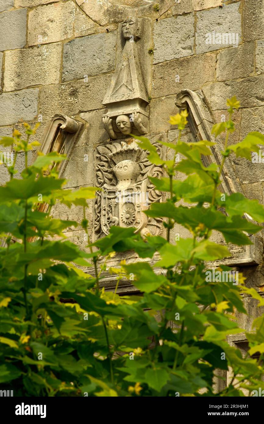 Iglesia parroquial.Auritz (Burguete). Gran recorrido 11.Cordillera ...